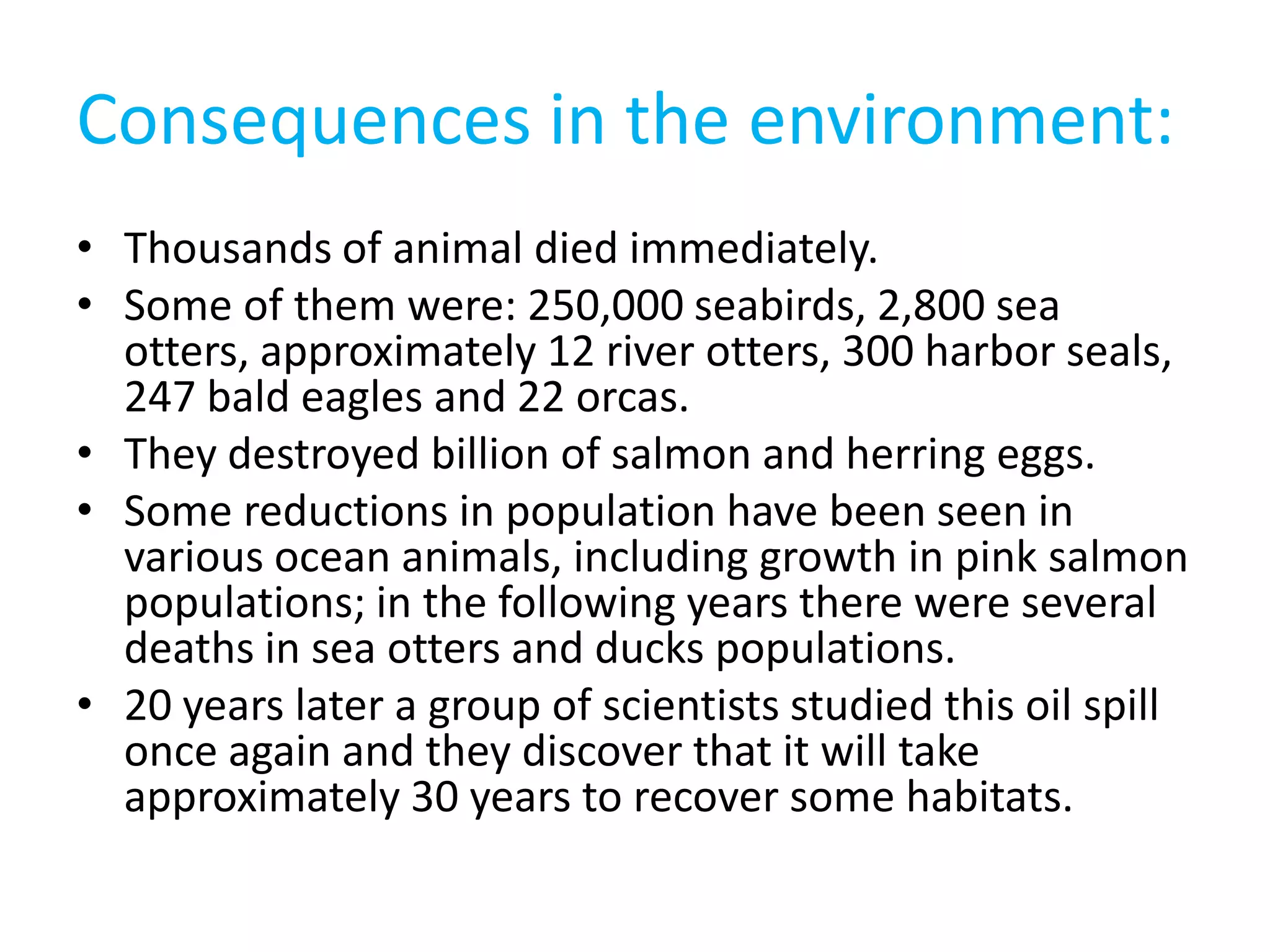 Exxon Valdez Oil Spill | PPTX