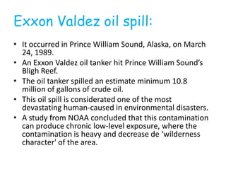 Exxon Valdez Oil Spill | PPTX