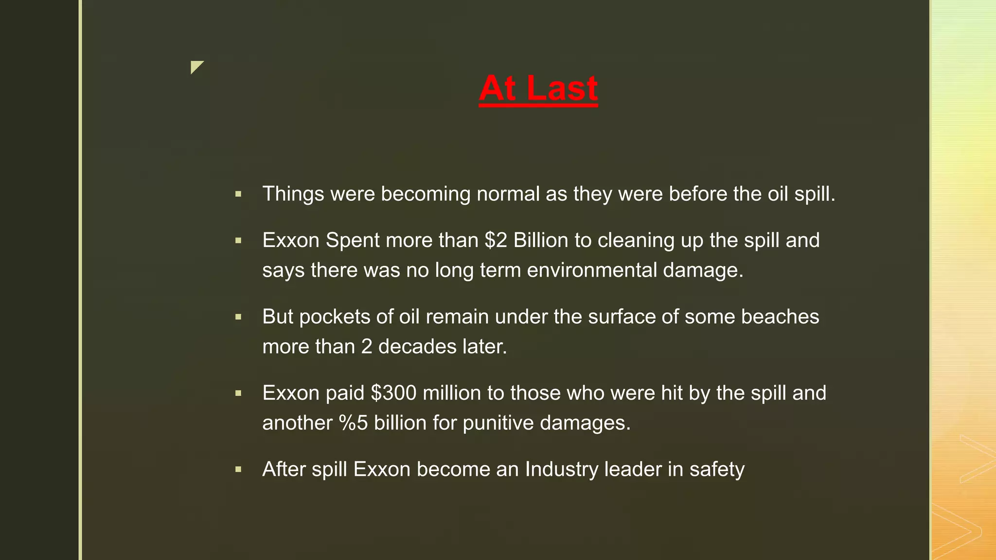 Exxon valdez oil spill | PPTX