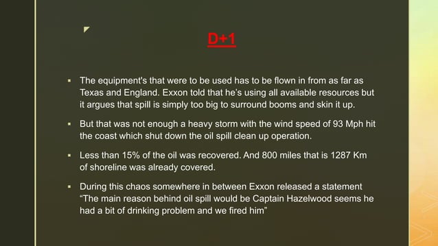 Exxon valdez oil spill | PPTX