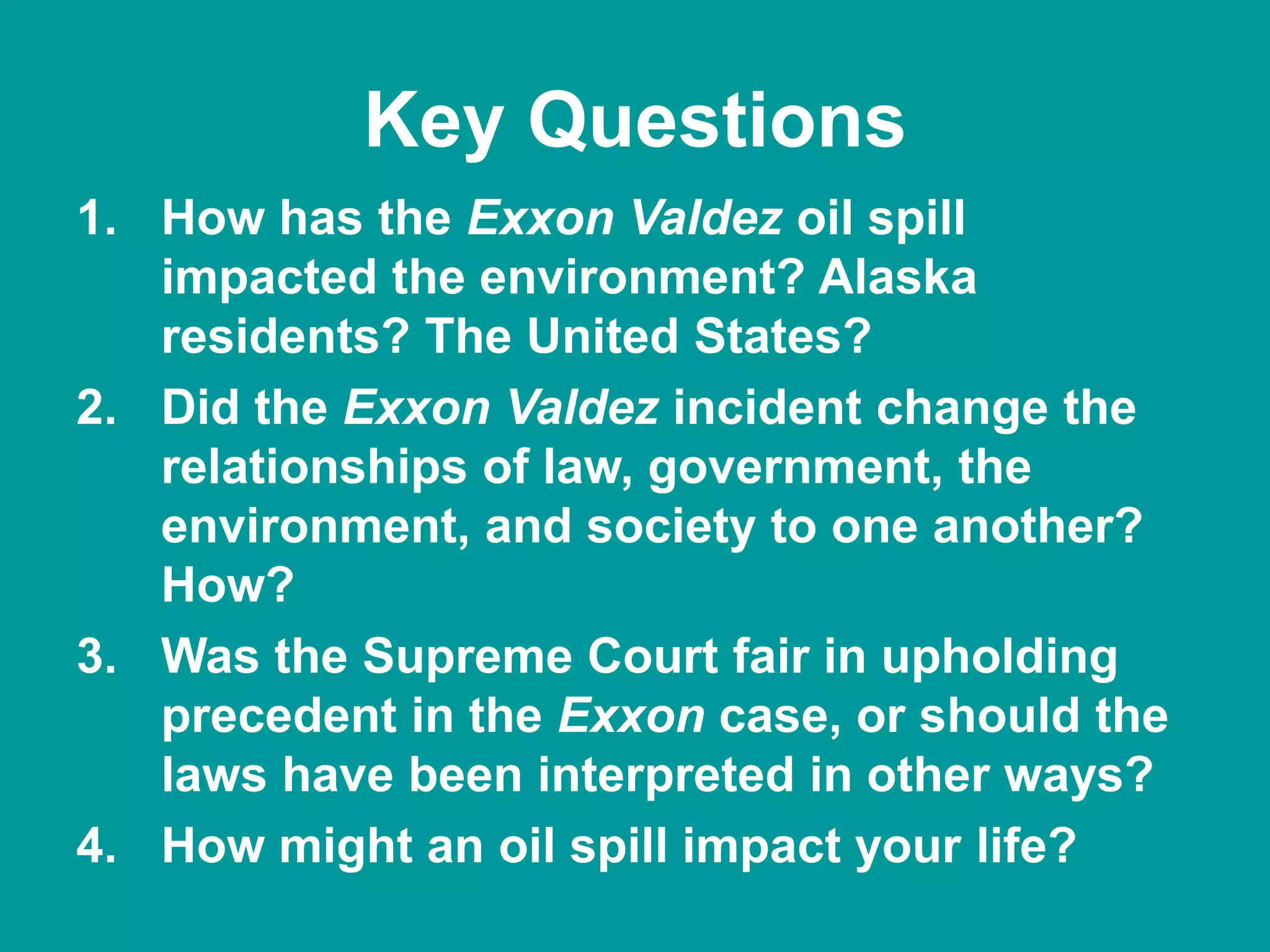 Exxon Valdez presentation.ppt