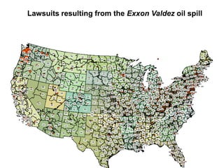 Exxon Oil Spill Map