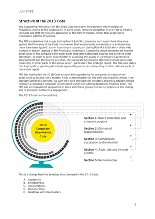 Ey 2018-uk-corporate-governance-code-and-new-legislation | PDF