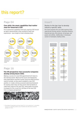 Aiming for the top: A guide for aspiring COOs and their organisations | PDF