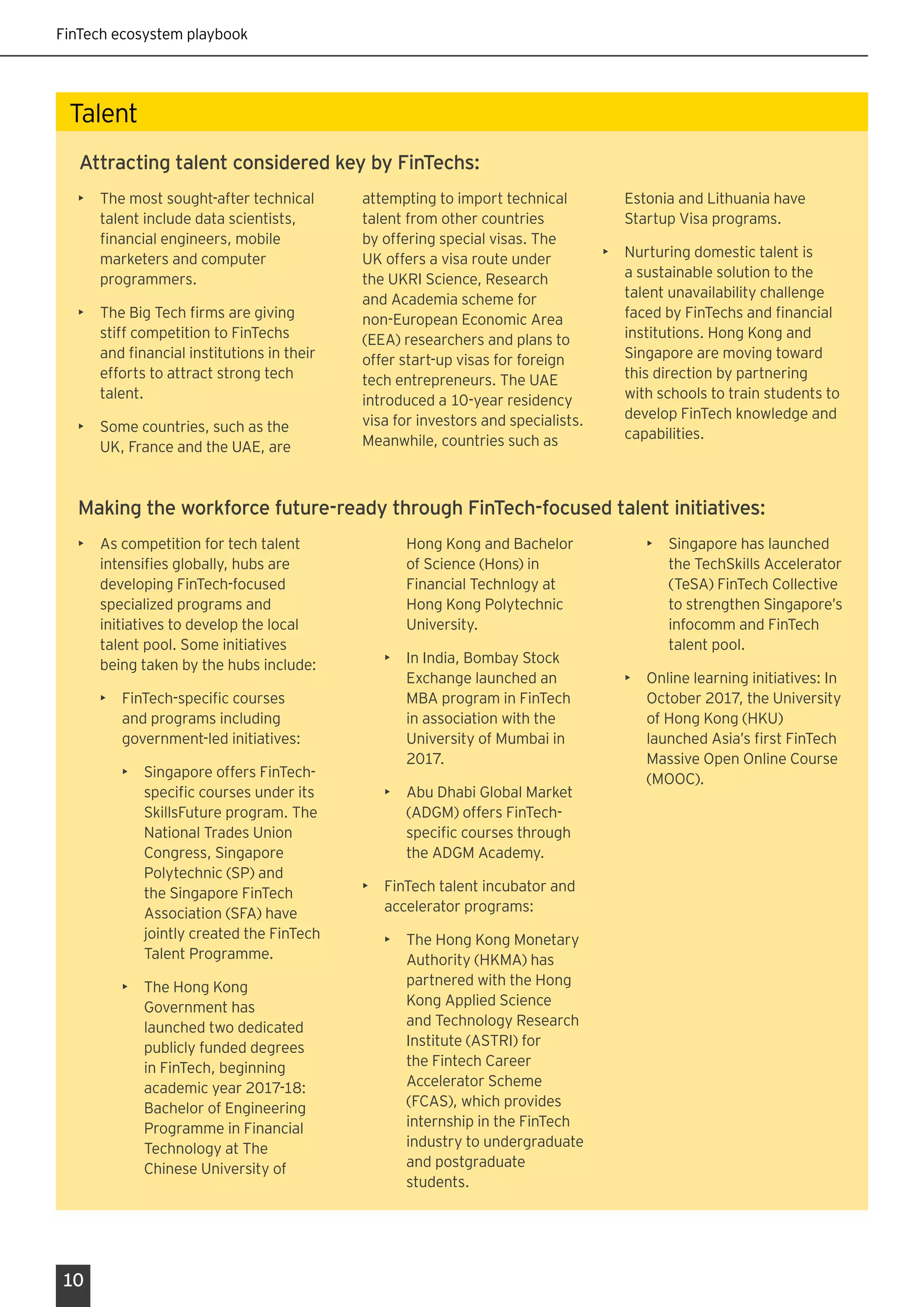 EY FinTech Ecosystem Playbook | PDF