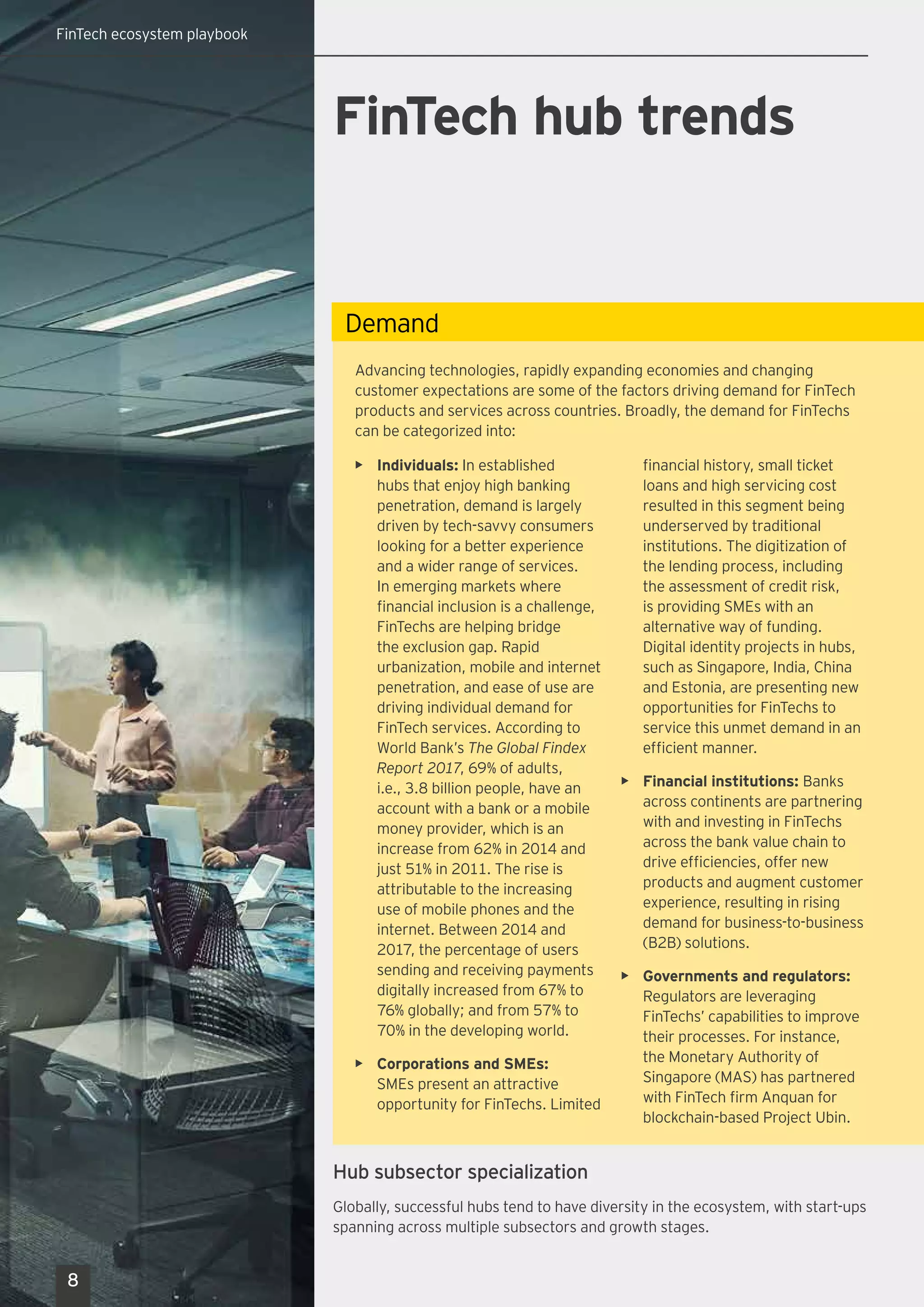 EY FinTech Ecosystem Playbook | PDF