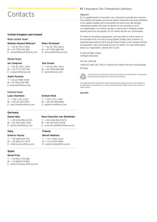 EY Loan Portfolio Transaction Markets - UK & Ireland Update | PDF