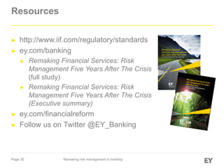 EY - Remaking risk management in banking | PDF