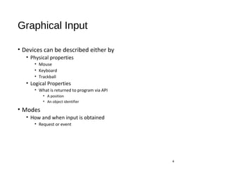 Input and Interaction | PPT