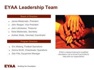 Welcome to EYAA | PPT