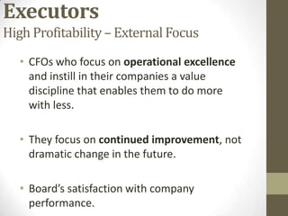 Strategic Role of the CFO | PPTX