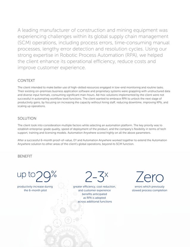 Ey case study rpa | PDF