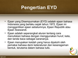 Eyd | PPT
