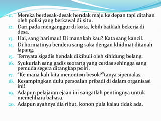 EYD 15 penulisan yang tepat berdasarkan ejaan yang disempurnakan | PPT