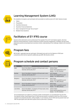 Ey diploma in ifrs brochure | PDF