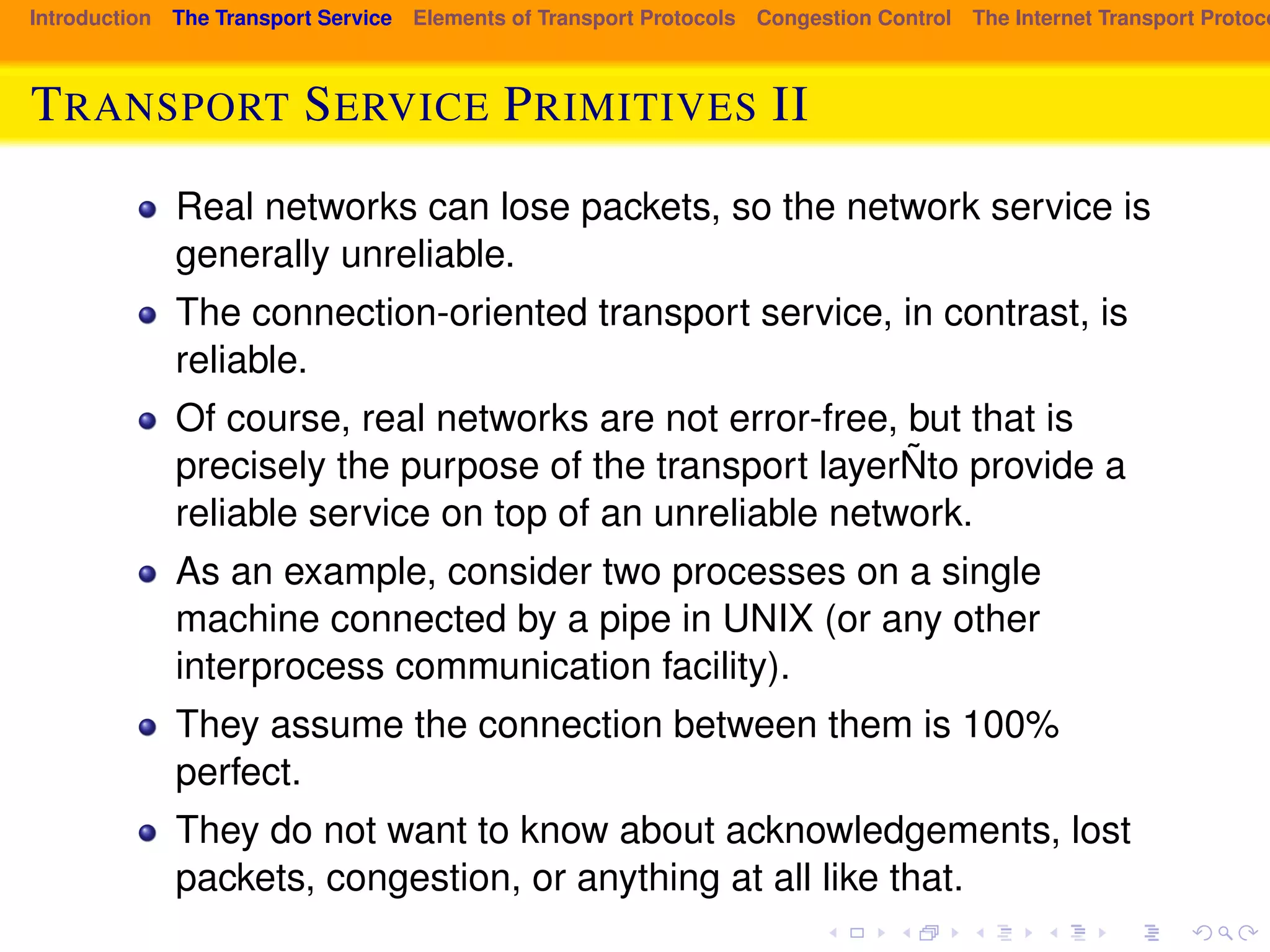 The Transport Layer | PDF