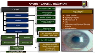 Infections of Eyelid Cornea Conjectiva and Uveitis.pptx