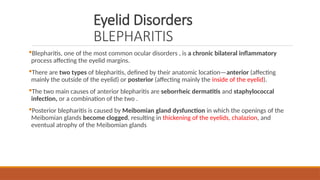 eye.pptx anatomy, disorder types, management | PPTX