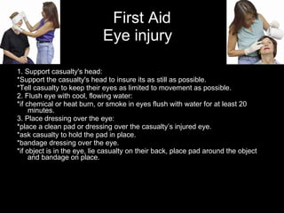 Eye Injuries | PPT