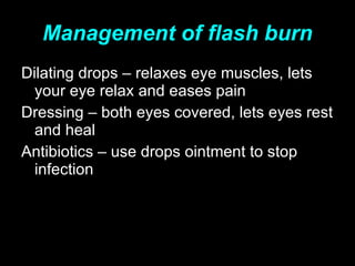 Eye Injuries | PPT