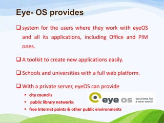 Eye OS | PPT