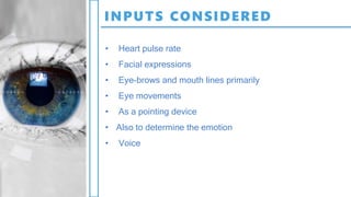 Blue Eye Technology(ManishXsp) | PPTX