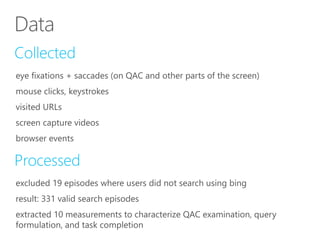 An Eye-tracking Study of User Interactions with Query Auto Completion – Katja Hofmann, Microsoft ...