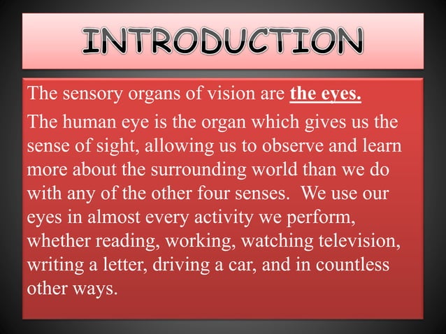 Eyes Anatomy & Physiology with Diagnostic investigation. | PPTX