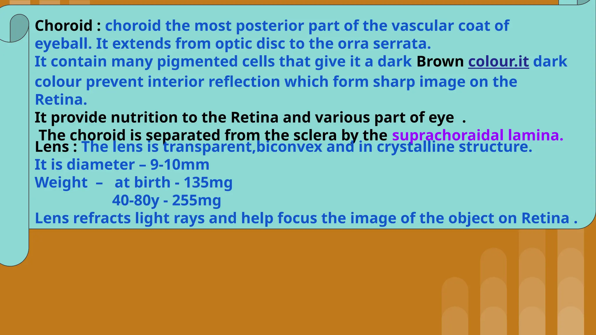 Anatomy of eye by Upendra pal / Bundelkhand government ayurvedic ...