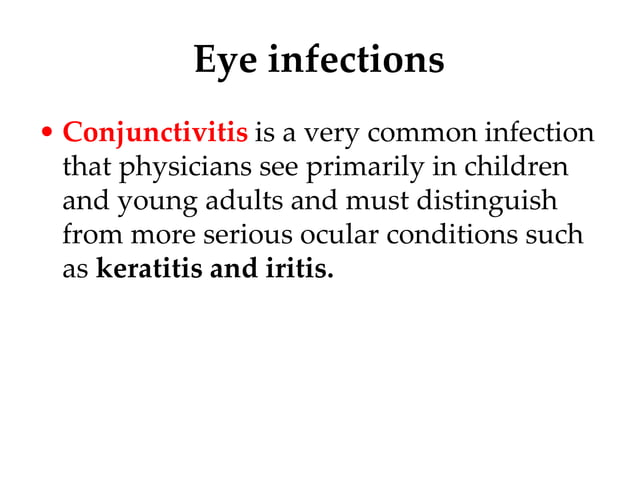 Eye and ear infections microbiology and medicine.ppt | Ear, Nose and ...
