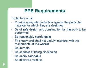 Eye and Face Protection HSE Presentation HSE Formats.PPT