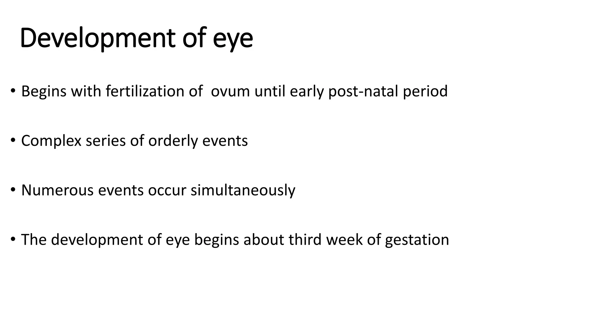 Eye and vision at birth and childhood | PPTX