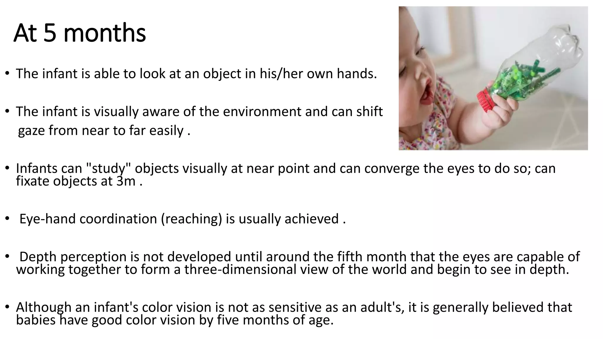 Eye and vision at birth and childhood | PPTX