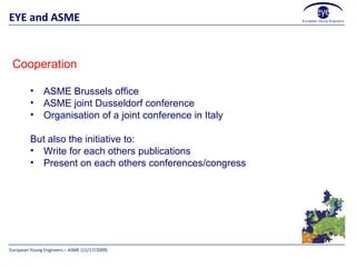 EYE @ ASME presentation | PPT