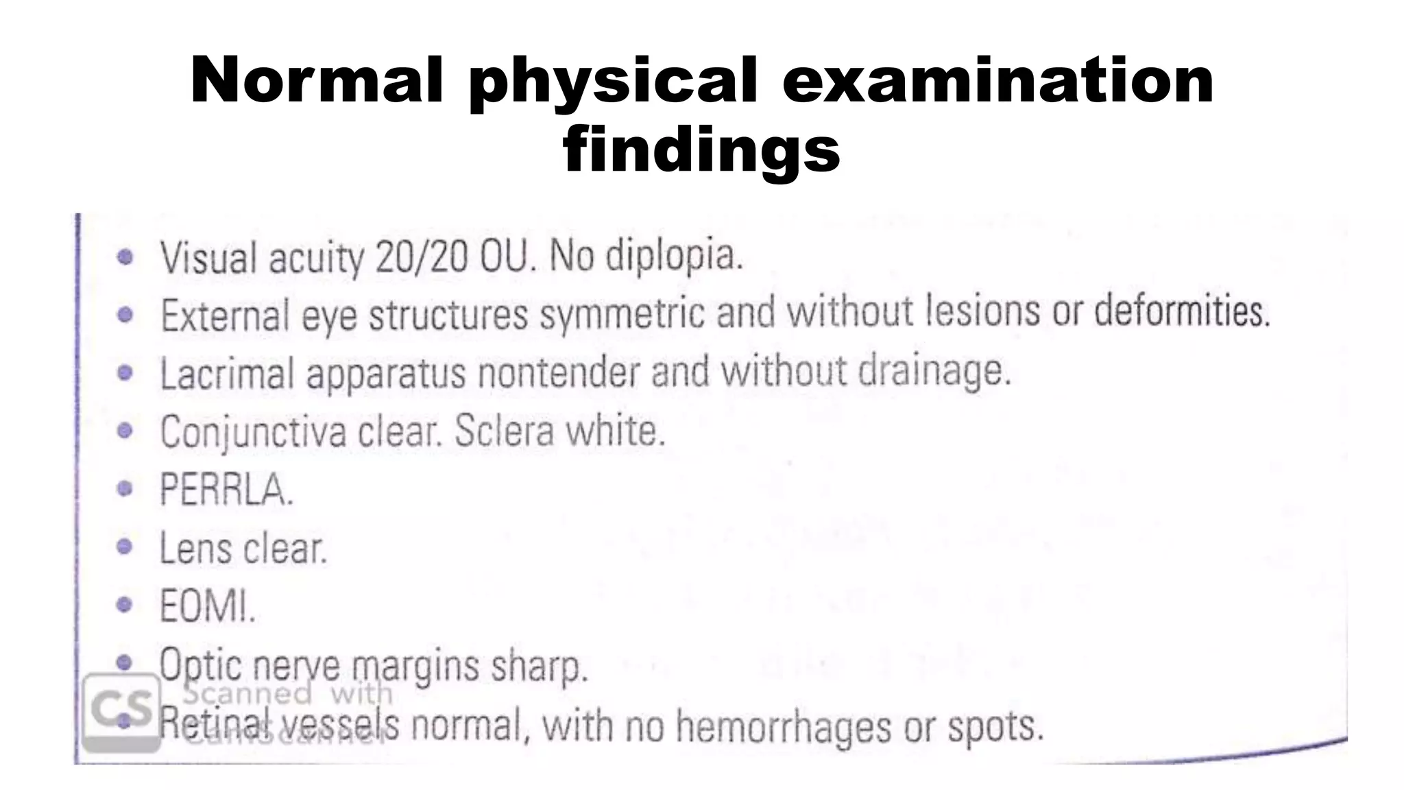 Eye assessment | PPTX