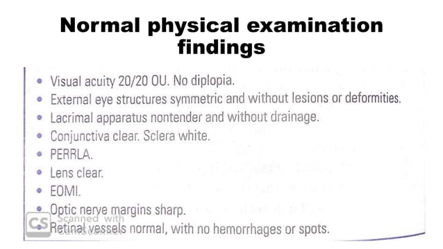 Eye assessment | PPTX