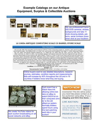 Our Auction Services | PDF | Antiquing and Antiques | Hobbies & Interests