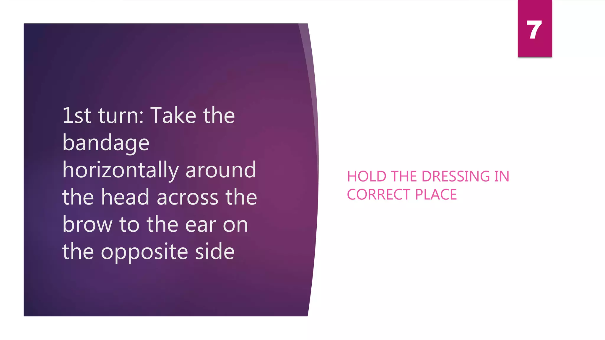 Eye Bandaging Nursing Procedure | PPTX