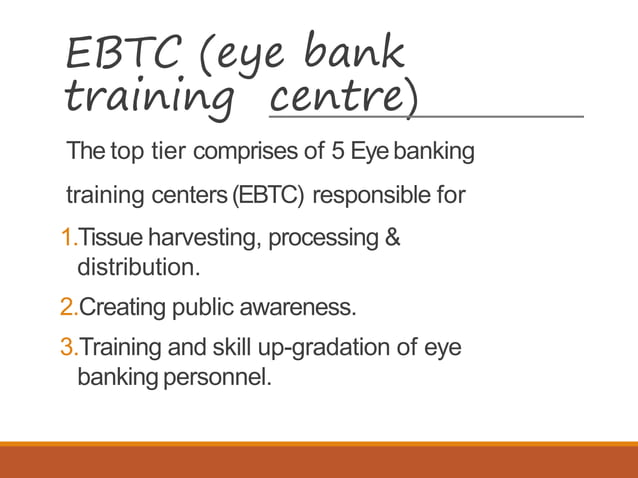 eye bank, eye donation, corneal transplantation.pdf | Eye and Vision ...