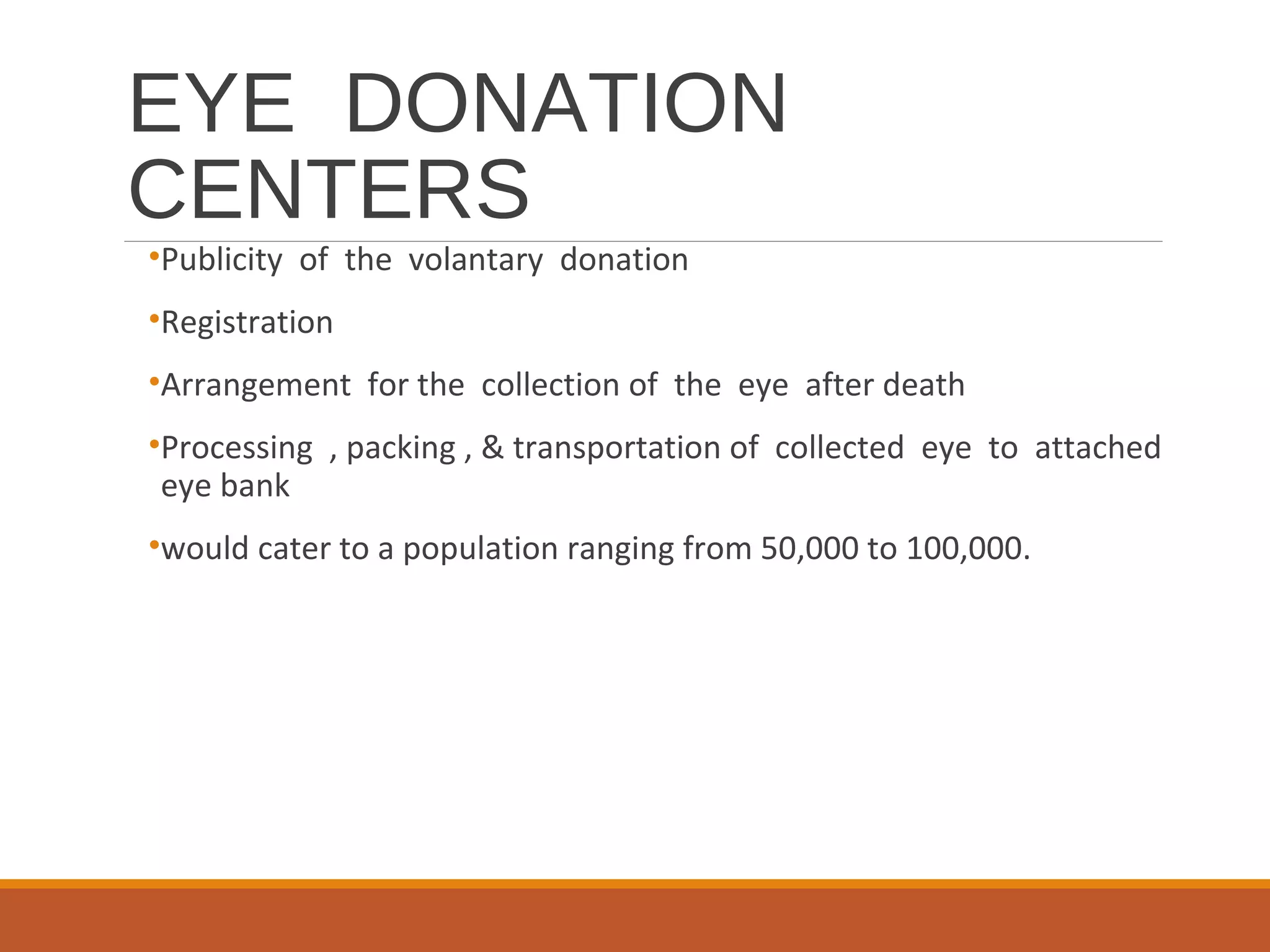 Eye banking | PPT