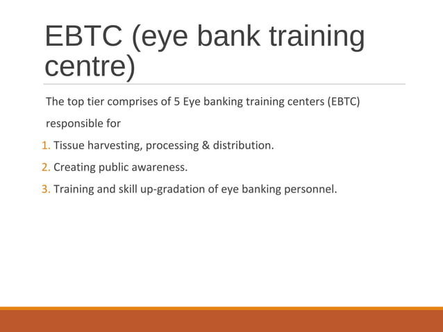 Eye banking | PPT