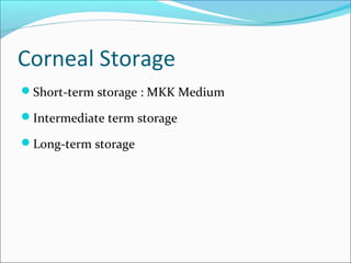 Eye banking and corneal transplantation 10.03.16,dr.k.n.jha