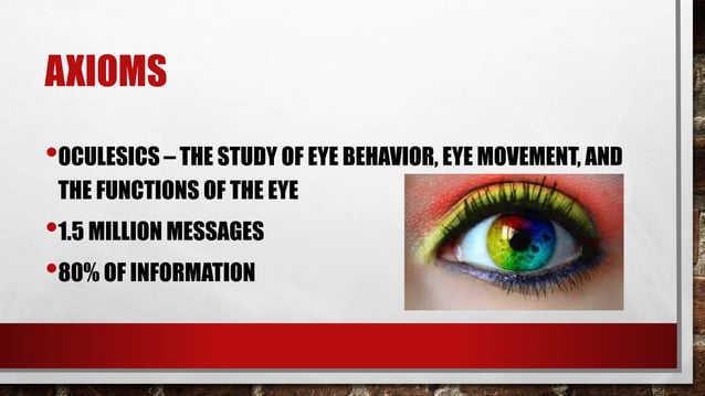 Eye behavior | PPTX