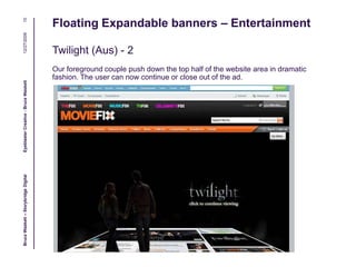 Eyeblaster Online Ads Examples | PPTX | Home Entertainment Systems ...