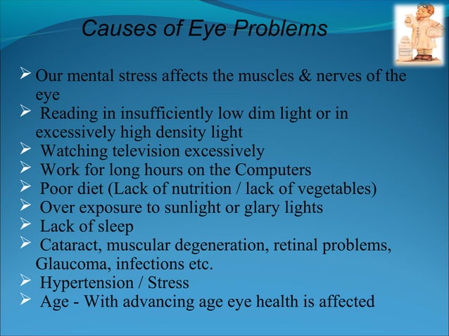 Eye care problems their solution | PPT