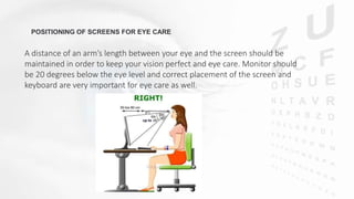 Eye care tips for computer users. | PPTX