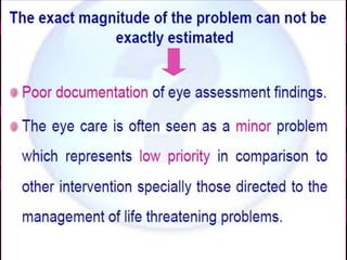 Eye care tips in ICU | PPT