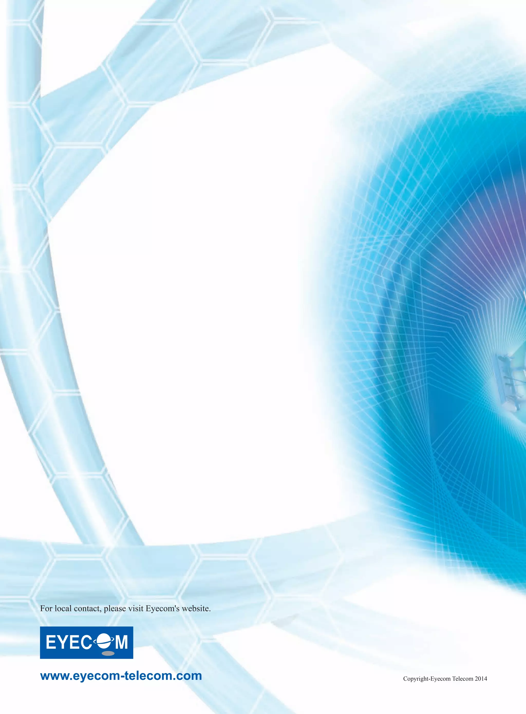 Eyecom introduction 2014 | PDF