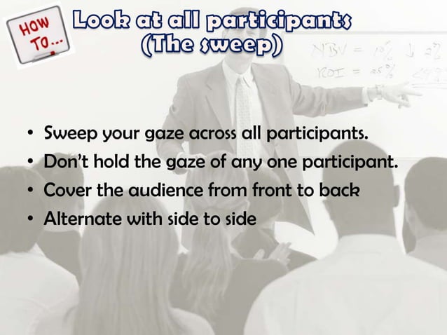 3 Types of Eye contact during presentation | PPT
