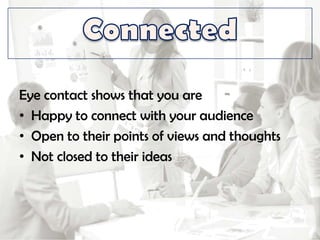 3 Types of Eye contact during presentation | PPTX